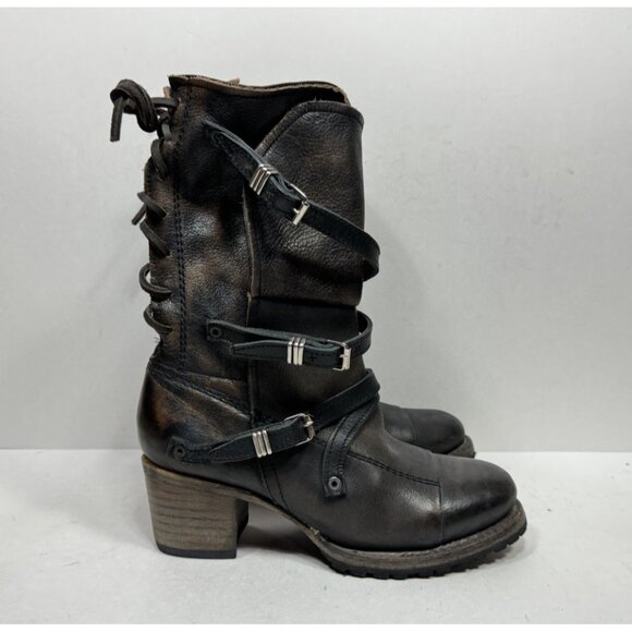 freebird | Shoes | Freebird Cora Boots Womens Size 7 Dark Brown Leather ...
